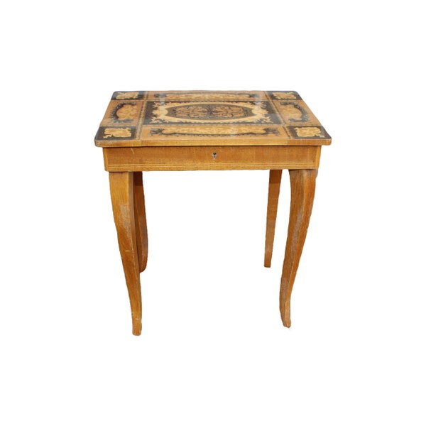 Italian Inlaid Table - Etsy