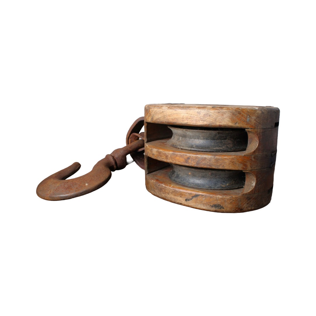 Authentic Dutch XXL Ship's Pulley From 1961 - Unique Maritime Heirloom ...