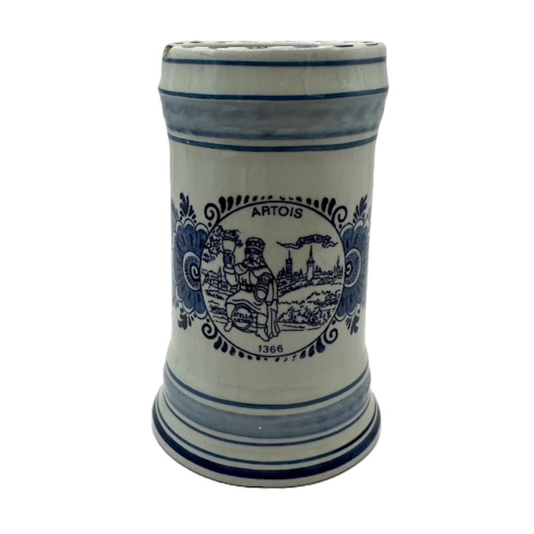 Vintage Delft Blue Beer Mug - Unique Collector's Item by G.K.B. Delft ...