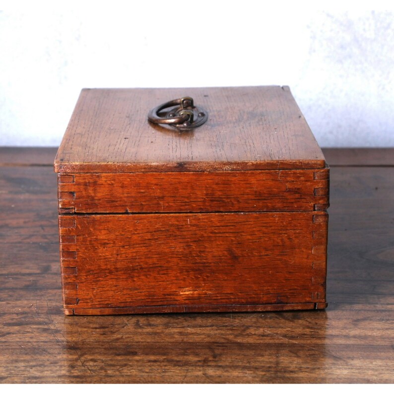 Antique Wooden Box From the Netherlands, Late 1800s Unique Collectible ...