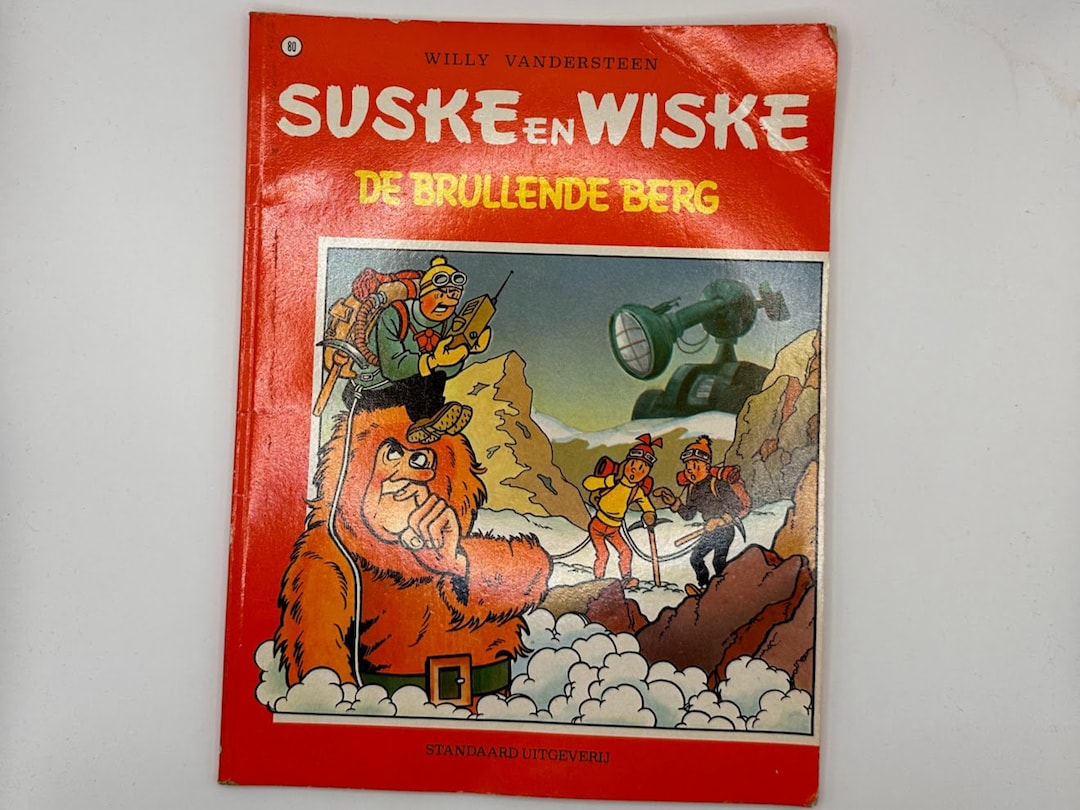 Suske & Wiske No: 80 the Roaring Mountain Willy Van Der Steen Free ...
