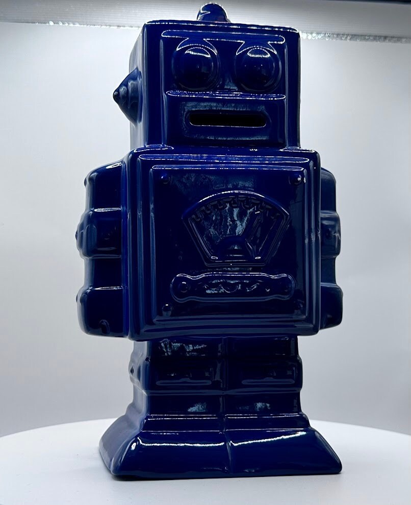 Very Cool Retro Robot Money Box 1970s/1980s - Etsy