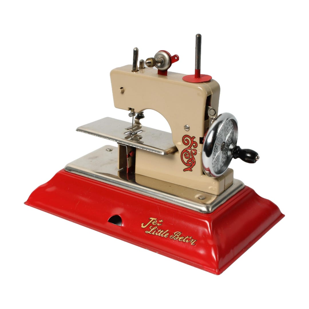Jet Little Betty Vintage Children's Sewing Machine - Iconic Toys From ...