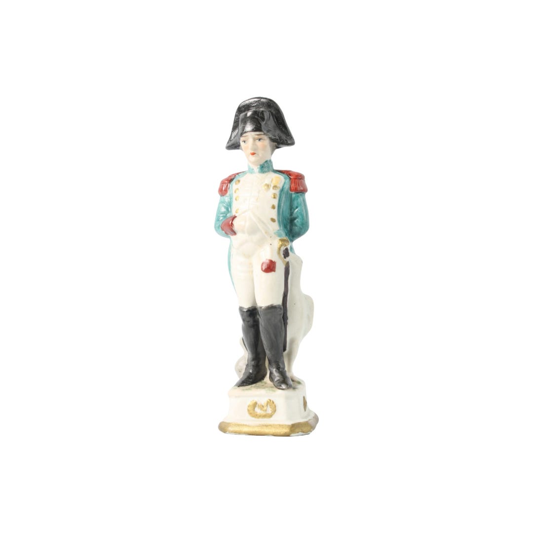 Hand Painted Porcelain Figurine of Napoleon Bonaparte, Circa 1930-1950 ...