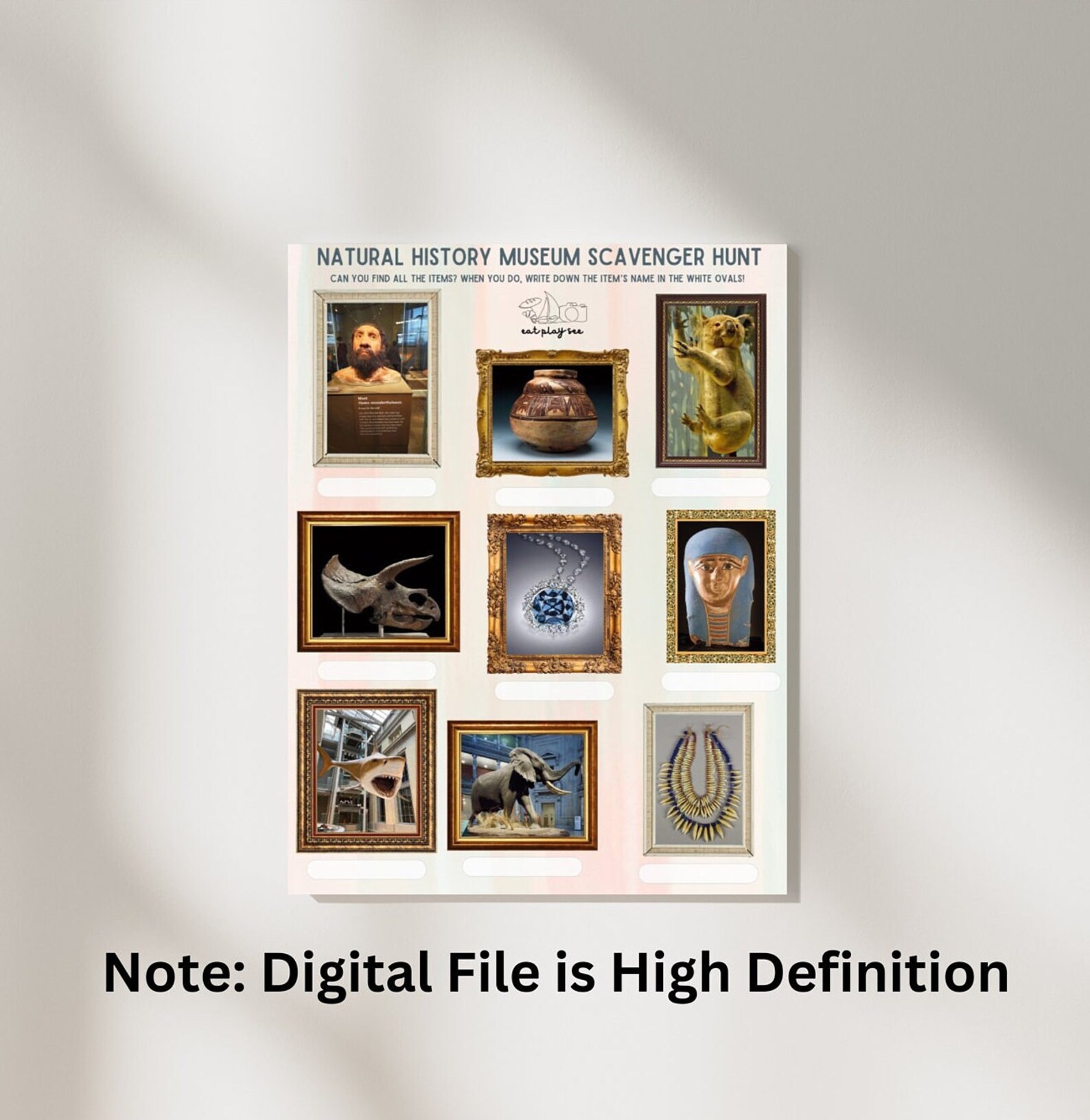 Washington DC Scavenger Hunt Mega-pack: Monuments, Air and Space ...