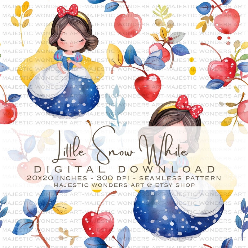 Snow White Patterns - Etsy