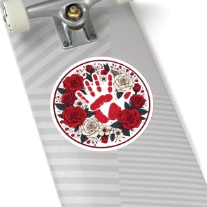MMIW Red Hand Sticker Indigenous Owned Gifts - Etsy