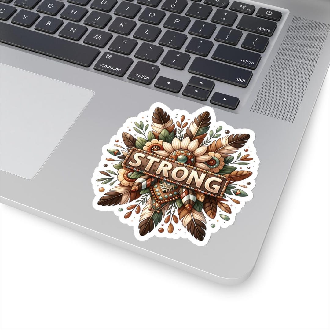 Strong Indigenous Sticker Native Owned Gifts - Etsy