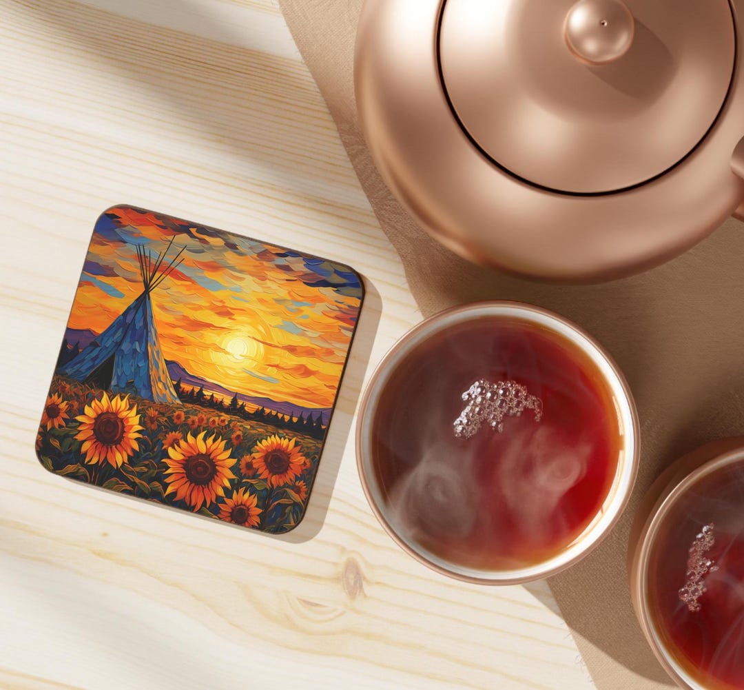 Native Designer Coaster. Indigenous Owned Native Art Gifts - Etsy