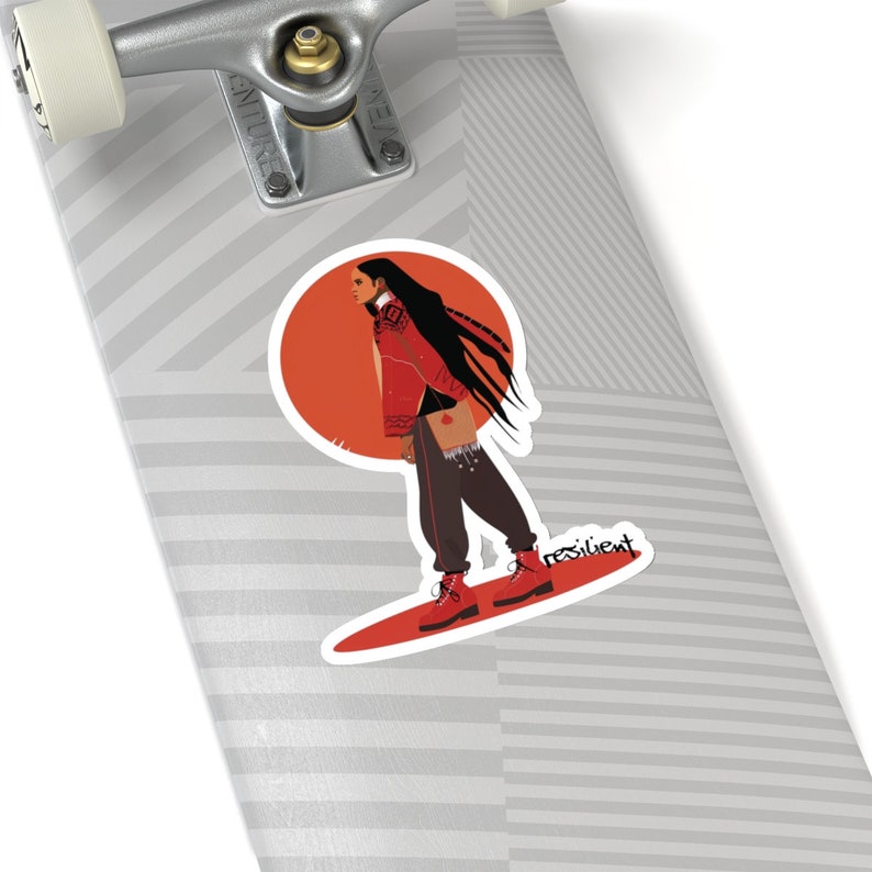 Resilient Native Art Sticker. Indigenous Owned Gift Shop - Etsy