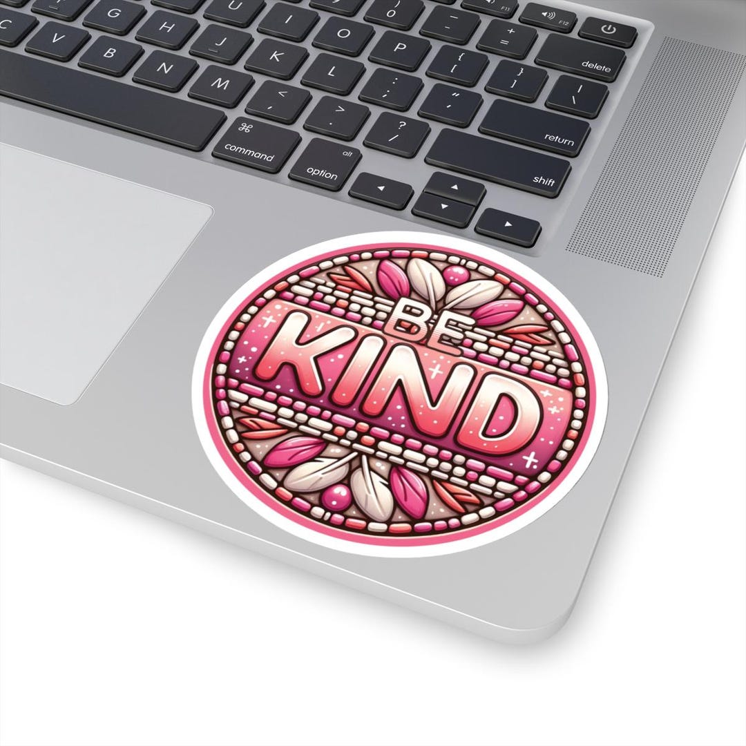 Be Kind Pink Indigenous Sticker. Native Owned Sticker Gift Shop - Etsy