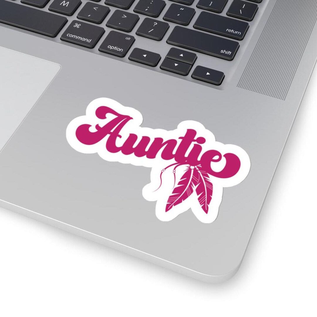 Auntie Indigenous Art Sticker. Native Owned Sticker Gift Shop - Etsy