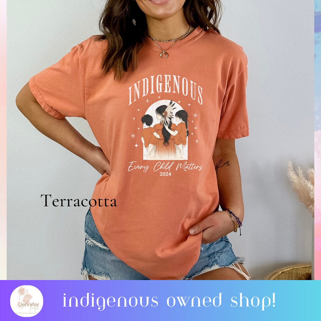 Orange Shirt Day Indigenous Every Child Matters Comfort Colors Native ...