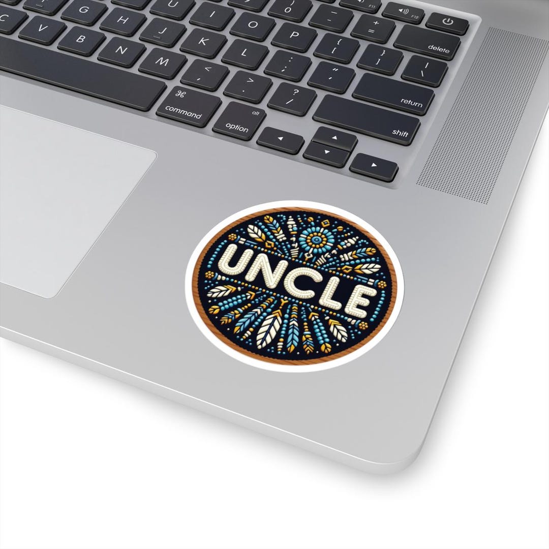 Native Uncle Bead Style Artwork Stickers Indigenous Owned Gifts - Etsy