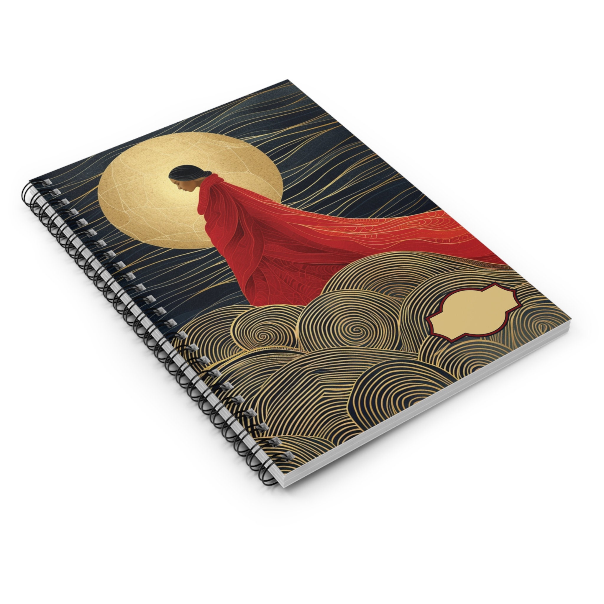 Native Mmiw Artwork Spiral Notebook - Ruled Line. Indigenous Owned ...