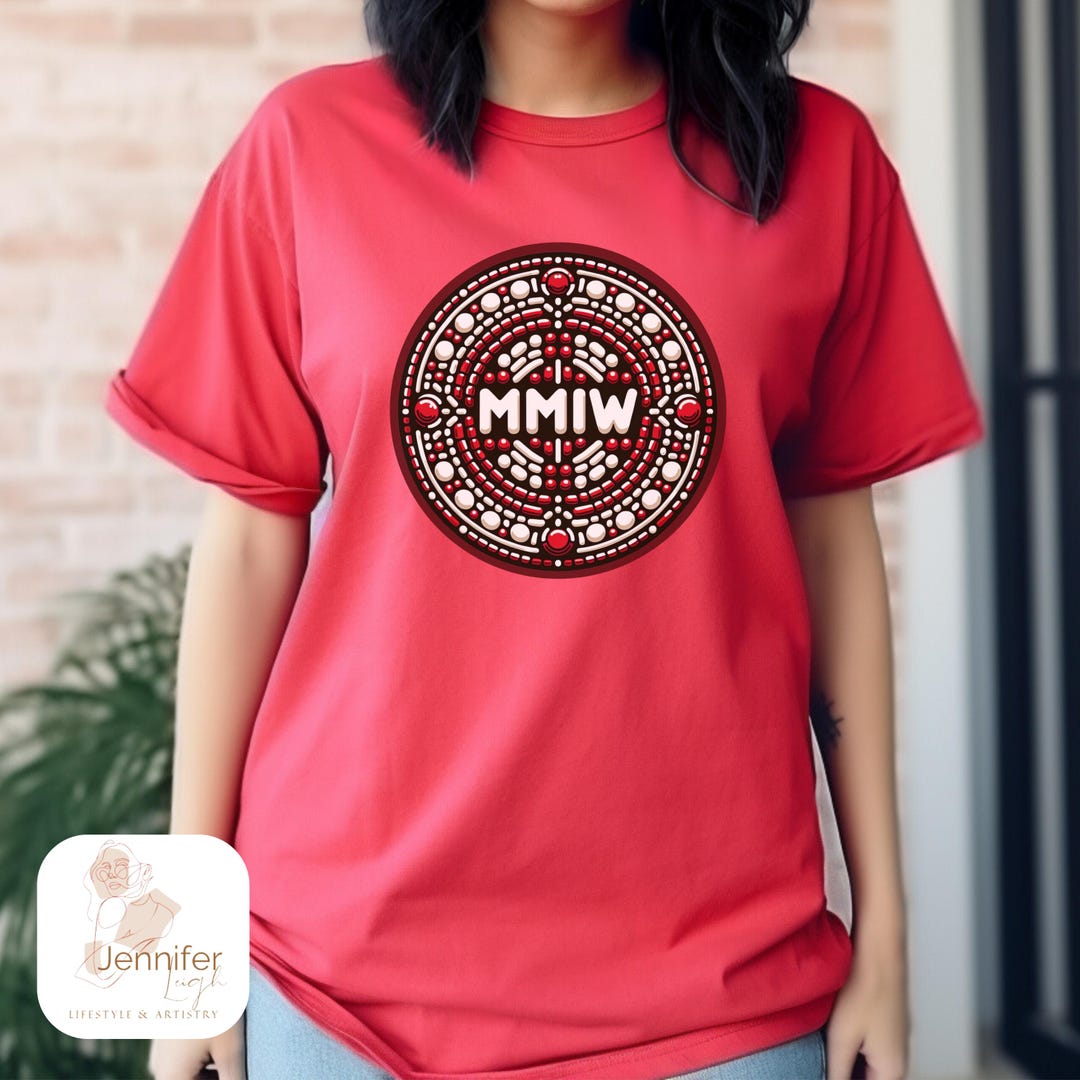 MMIW Indigenous Red Comfort Colors Native Designed Tshirt. Indigenous ...