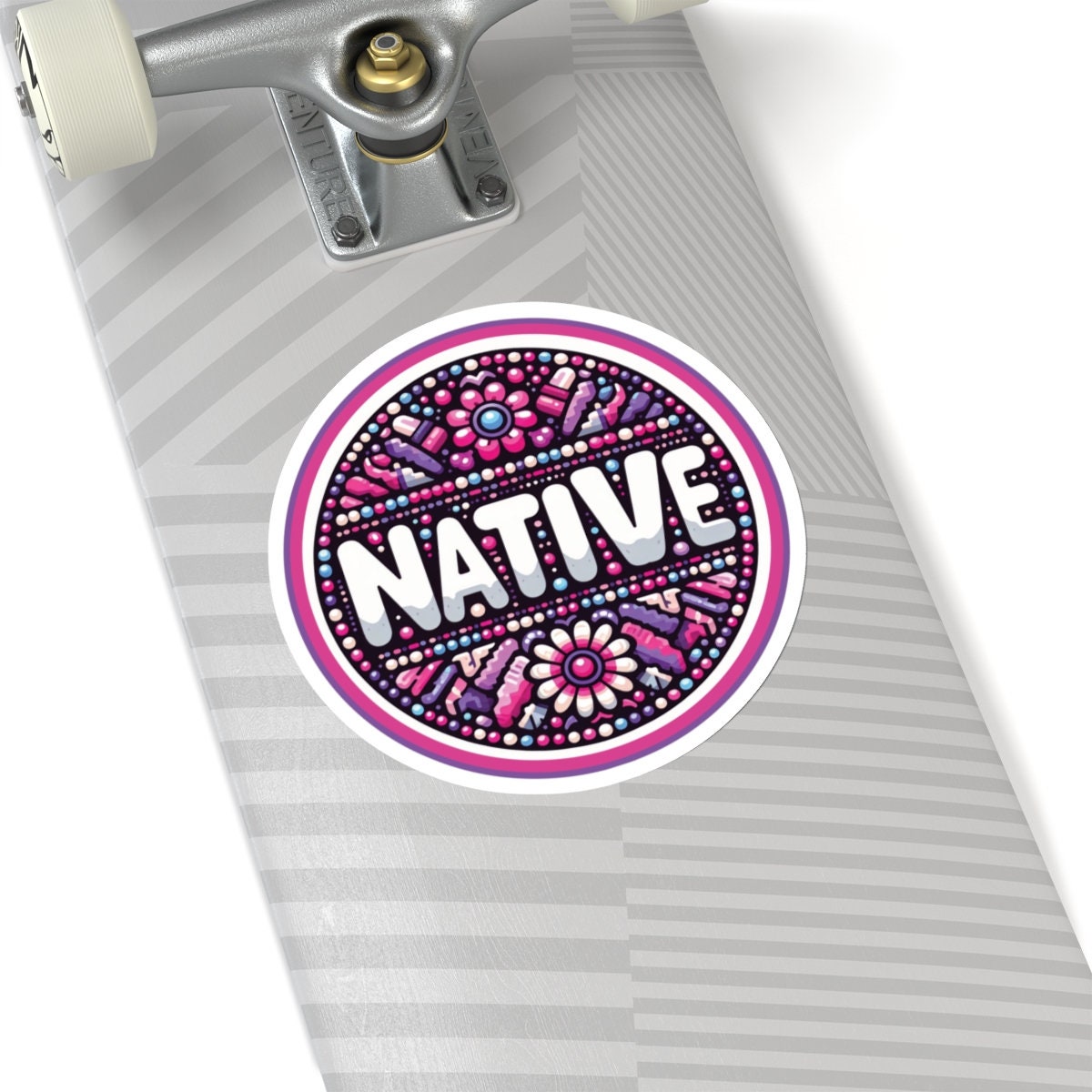 Native Beading Style Art Native Art Stickers Indigenous Owned Sticker ...