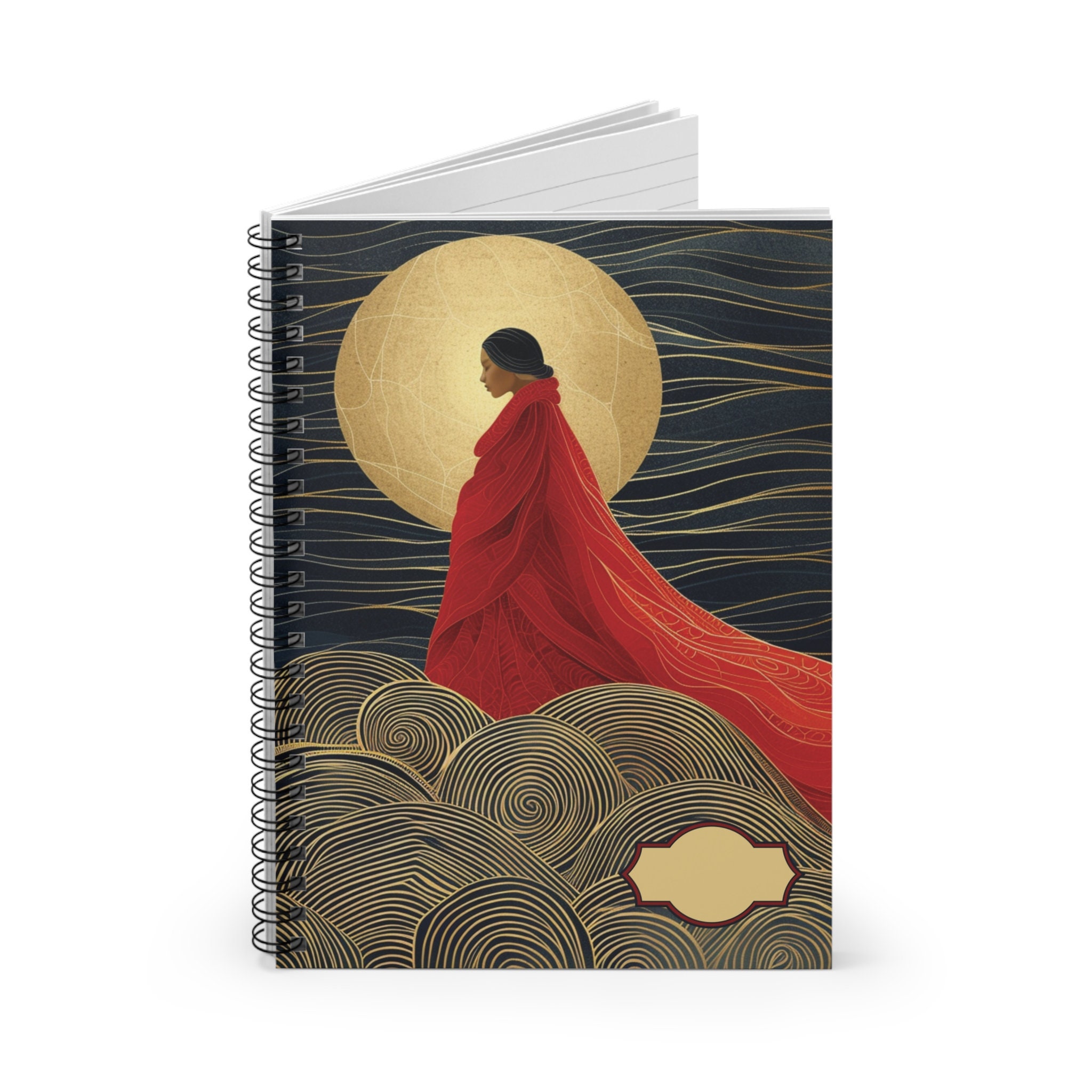 Native Mmiw Artwork Spiral Notebook - Ruled Line. Indigenous Owned ...