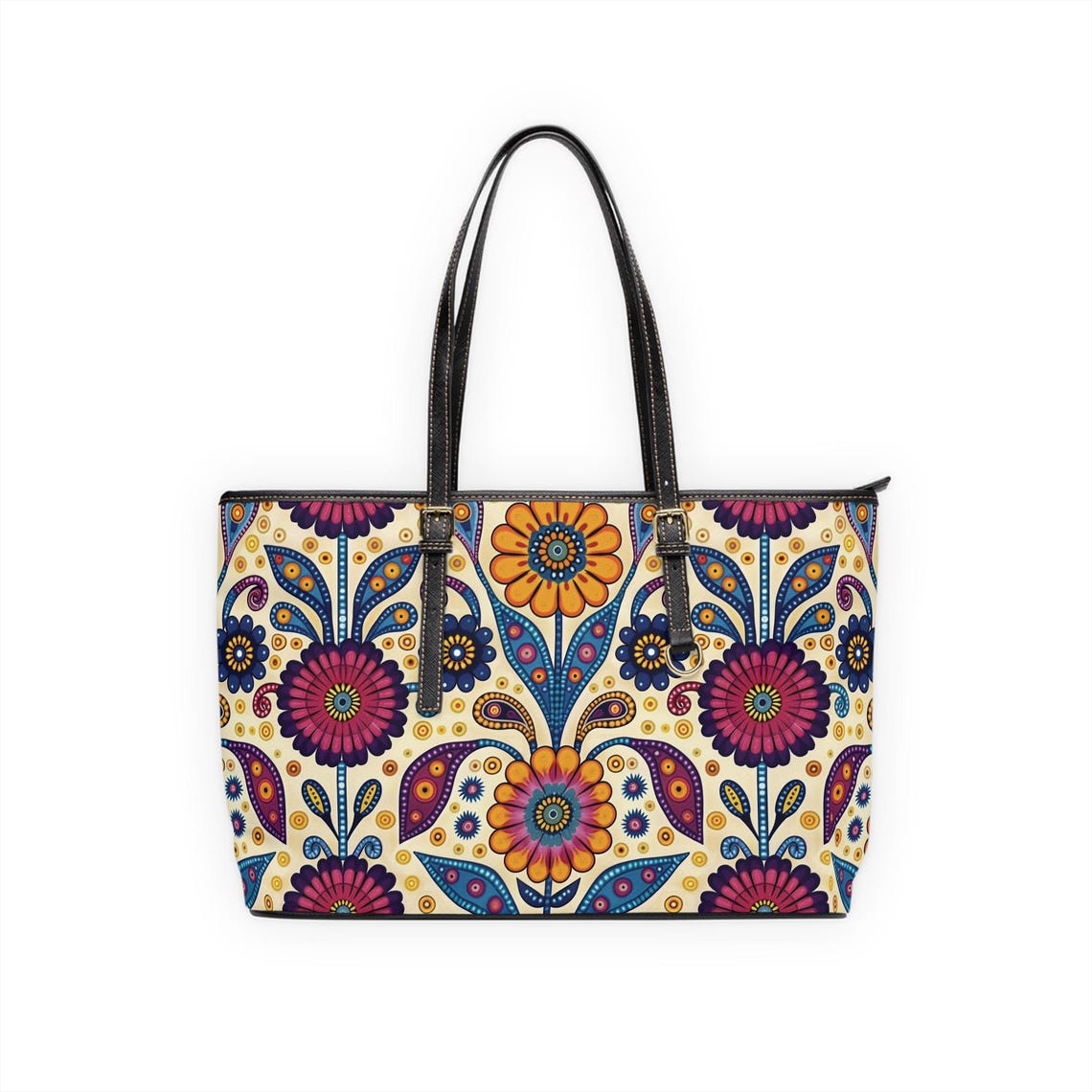 Indigenous Designer Floral PU Leatherlook Shoulder Bag - Etsy