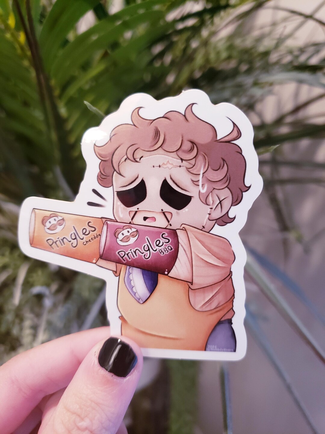 Chibi Bubba Stuck Sticker - Etsy