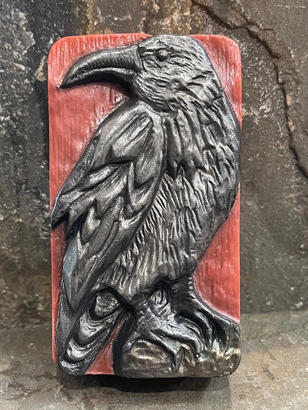 Nevermore Raven Soap, Raven Bar Soap, Bar Soap, Goth Soap - Etsy