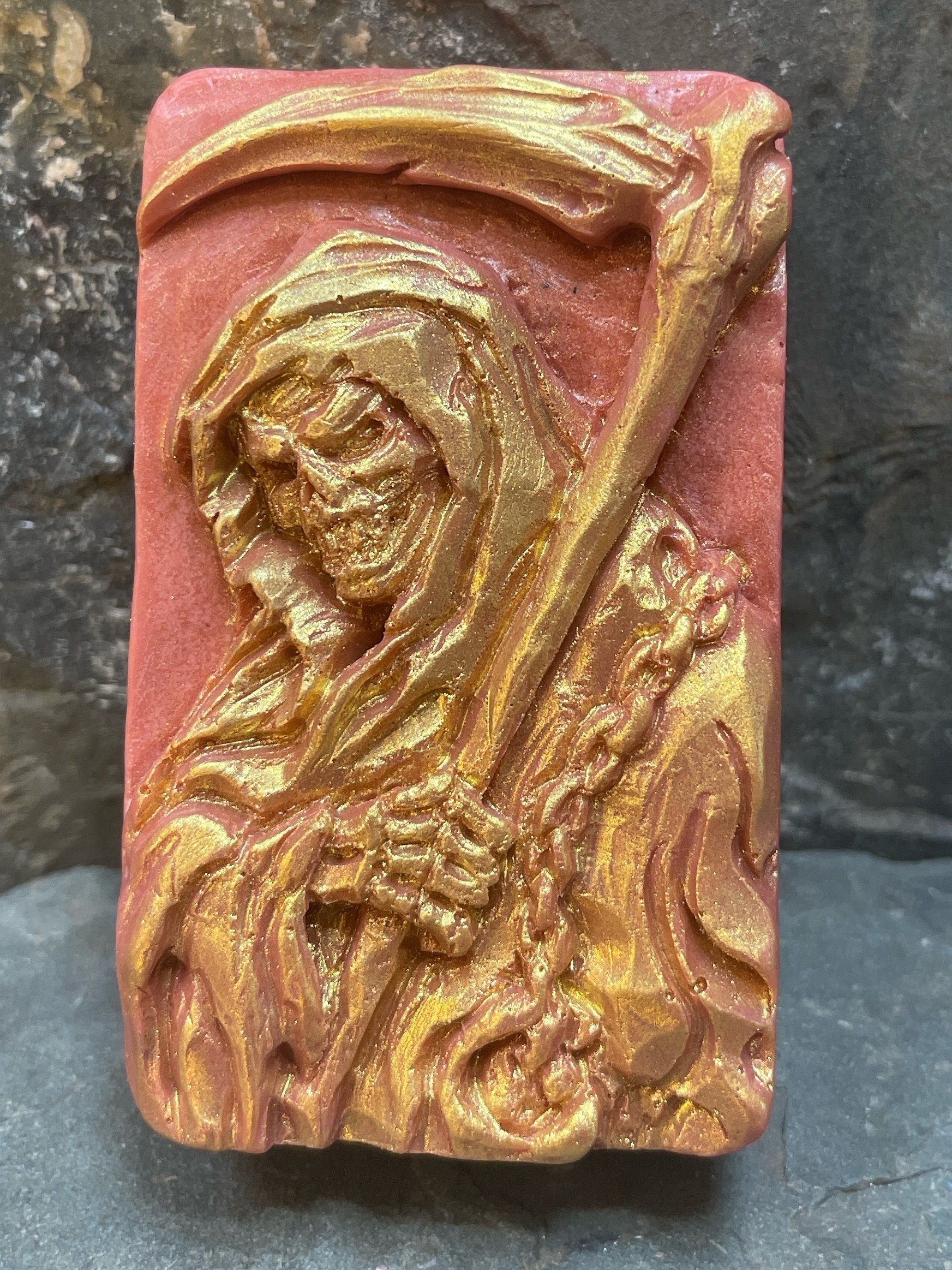 Grim Reaper Soap, Death Soap, Goth Soap, Halloween Soap, Artisan Soap ...