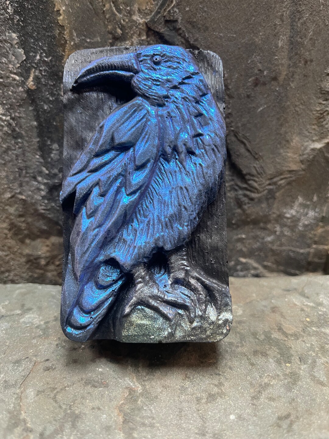 Nevermore Raven Soap, Raven Bar Soap, Bar Soap, Goth Soap - Etsy