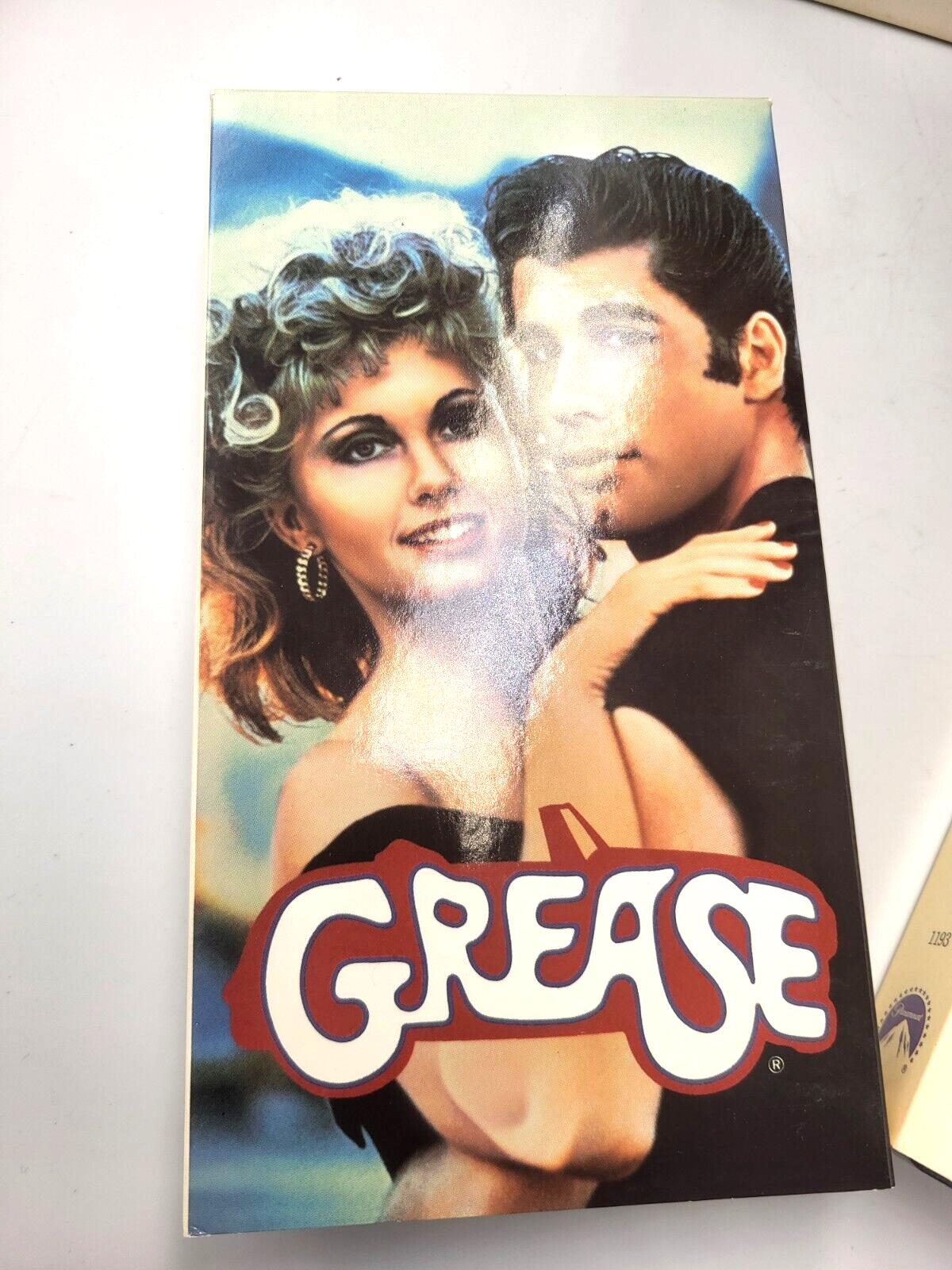 Grease and Grease 2 VHS Box Set John Travolta Olivia Newton-john - Etsy