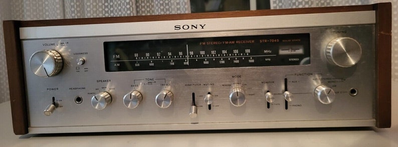 Sony STR-7045 AM/FM Stereo Receiver Please Read - Etsy