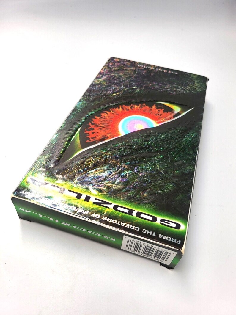 Godzilla Size Does Matter VHS 1998 Movie Video PG-13 Matthew Broderick ...