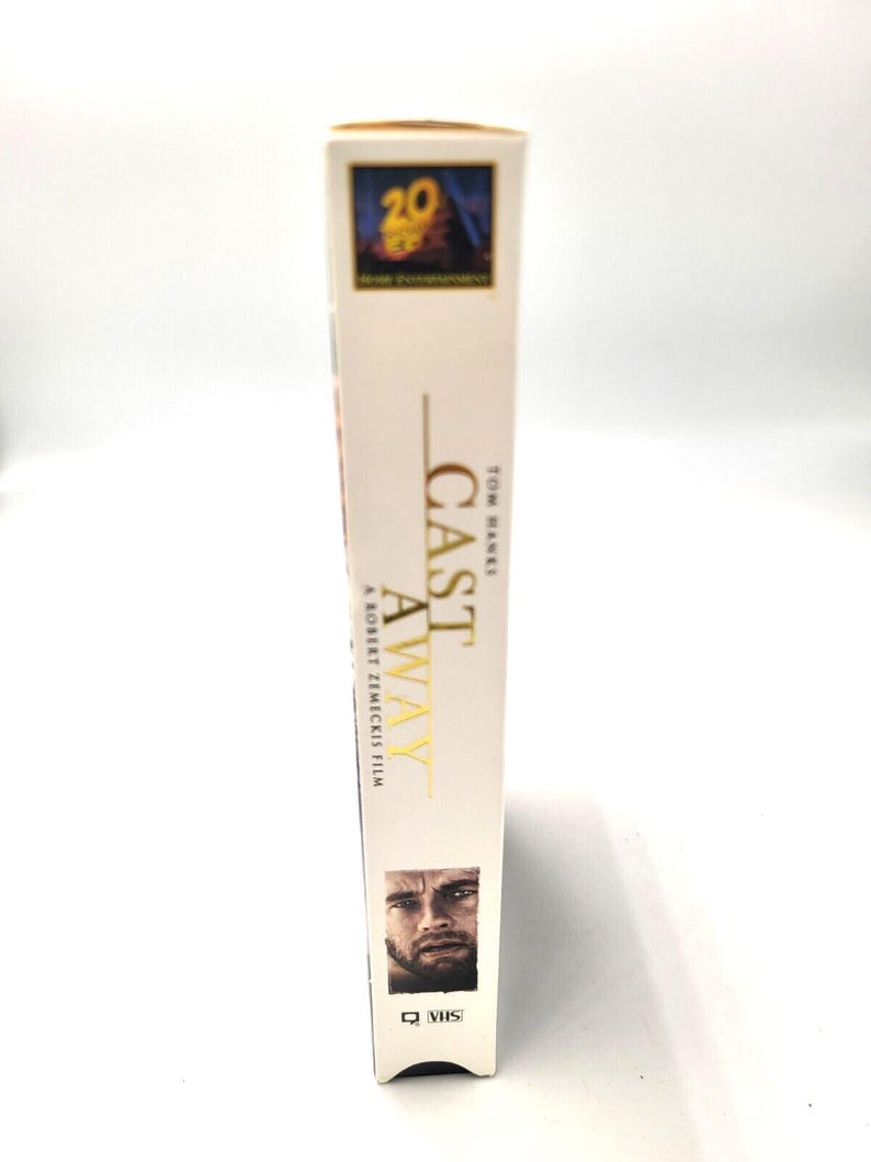 Cast Away VHS 2000, 2001 Special Edition Tom Hanks Wilson - Etsy