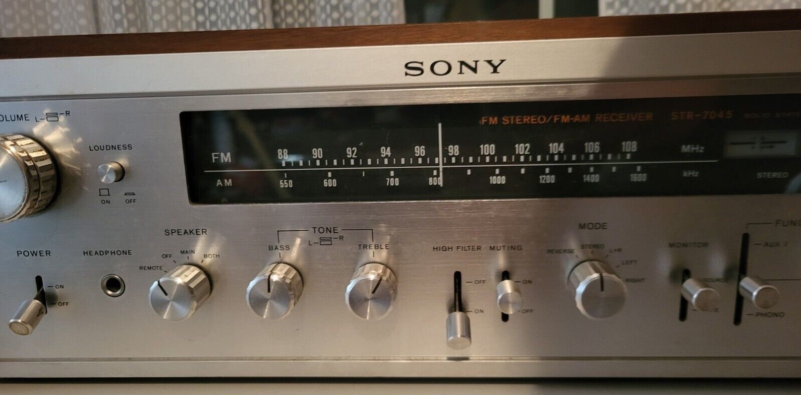 Sony STR-7045 AM/FM Stereo Receiver Please Read - Etsy
