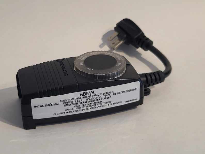 Intermatic HB51R dusk to Dawn Photo-electric Timer Switch - Etsy
