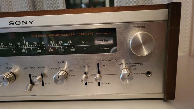 Sony STR-7045 AM/FM Stereo Receiver Please Read - Etsy