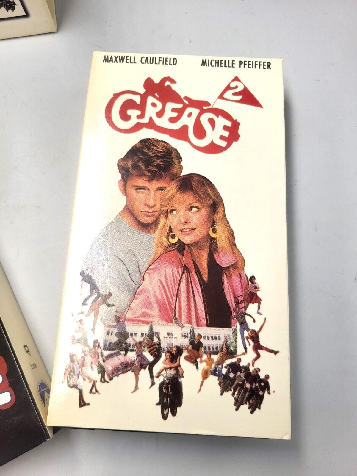 Grease and Grease 2 VHS Box Set John Travolta Olivia Newton-john - Etsy
