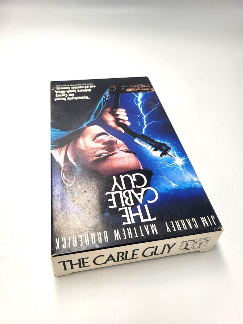 The Cable Guy VHS 1996 Jim Carrey - Etsy