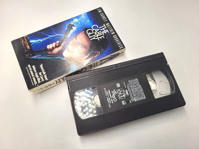 The Cable Guy VHS 1996 Jim Carrey - Etsy
