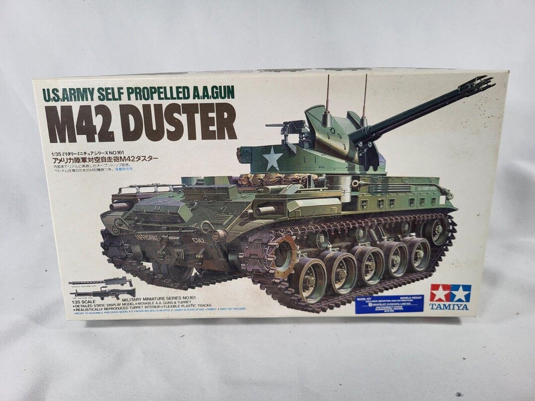 Tamiya 1/35 US Army Self Propelled A.A. Gun M42 Duster Model Kit 35161 ...