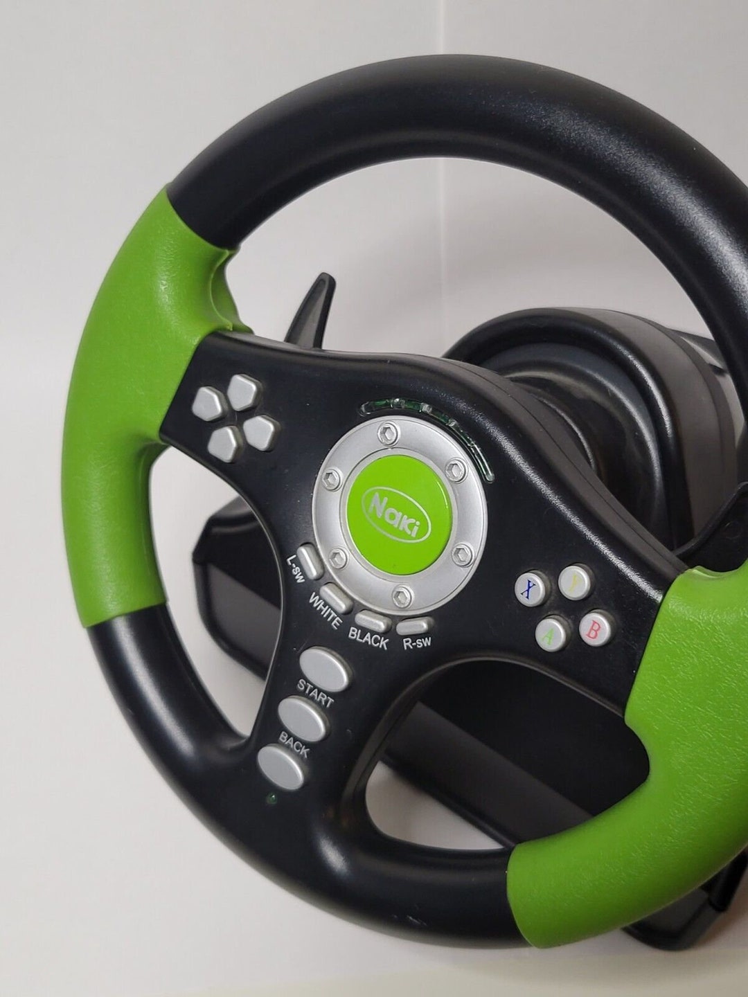 Naki Racing Steering Wheel Xbox Tested Working - Etsy