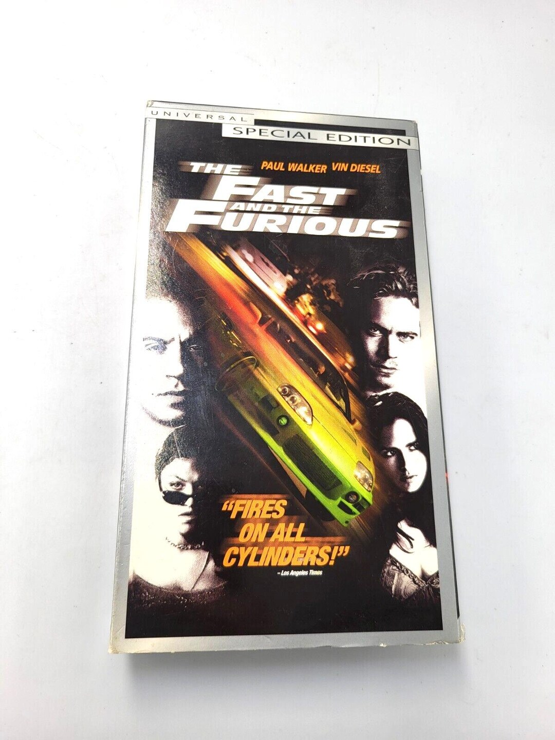 The Fast and the Furious (VHS, 2002, Special Edition Contains Bonus ...