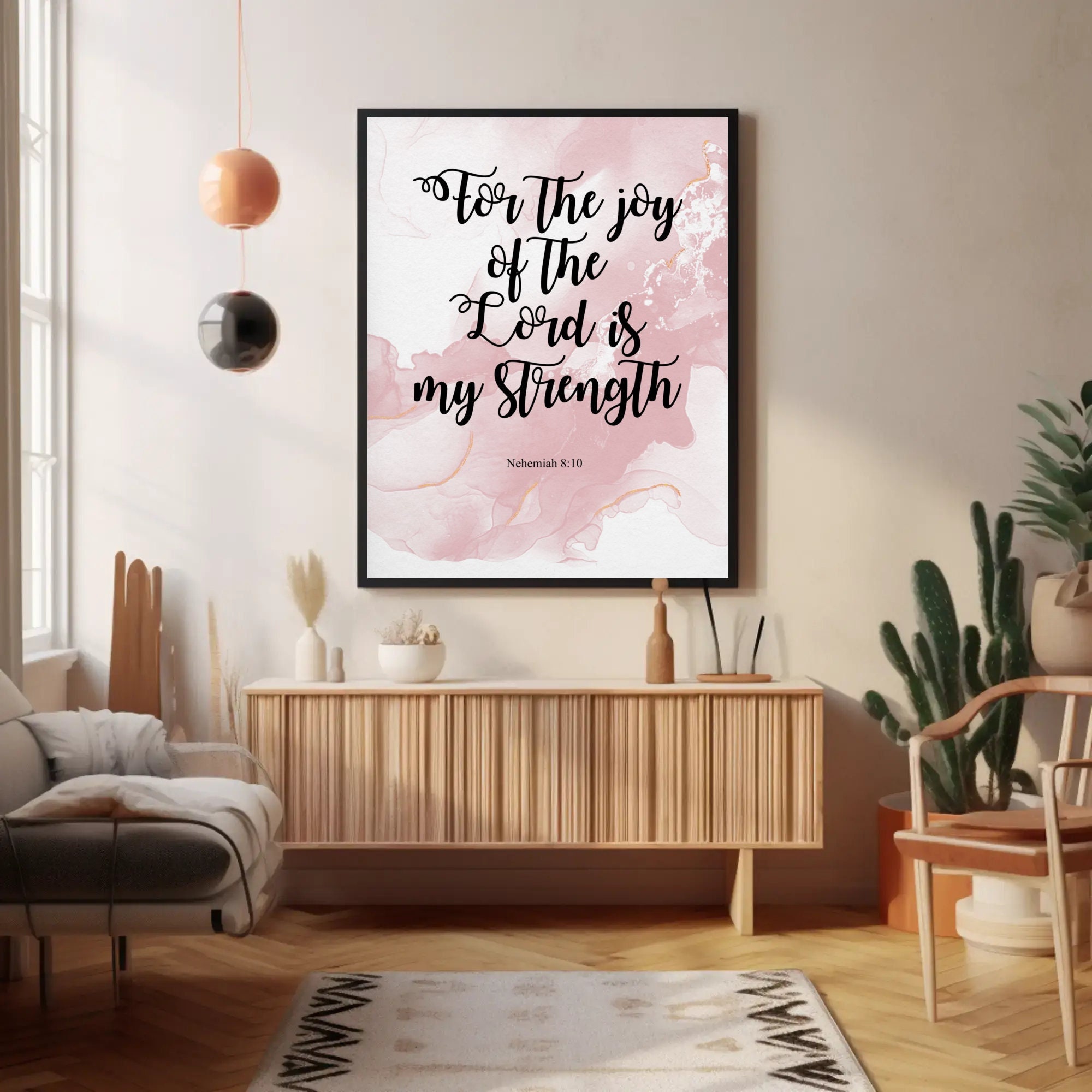 Bible Verse - Wall Decor, Office Decor, Digital Art - Etsy