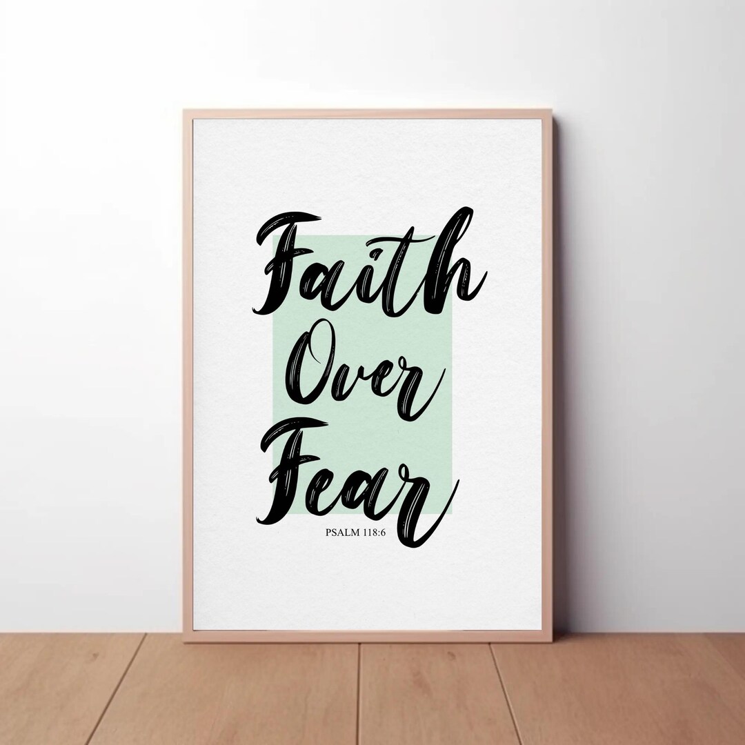 Bible Verse, Daily Affirmation Bible Wall Art, Minimalist Decor ...