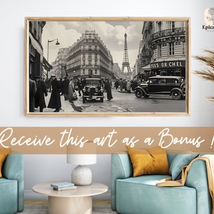 Paris 1940s Frame Tv Art Set | Samsung Frame Tv Art Bundle ...