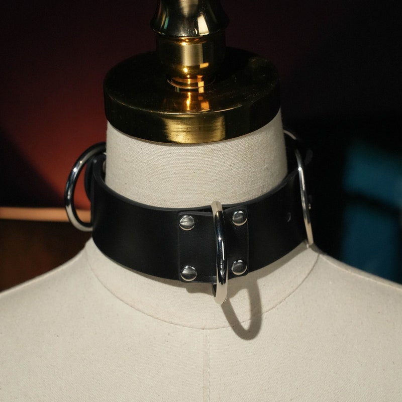 D Ring Collar - Etsy