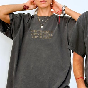 Christian Merch Shirt, Jesus Faith Apparel, Bible Verse Thankful ...