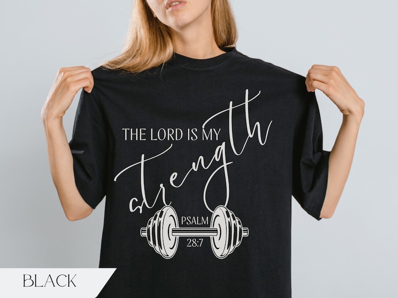 Christian Streetwear Shirt, Christian Gym Shirt, Scripture Tshirt, Gym ...