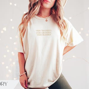 Christian Merch Shirt, Jesus Faith Apparel, Bible Verse Thankful ...