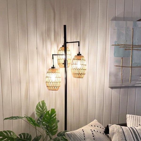 Rustic Floor Lamp - Etsy