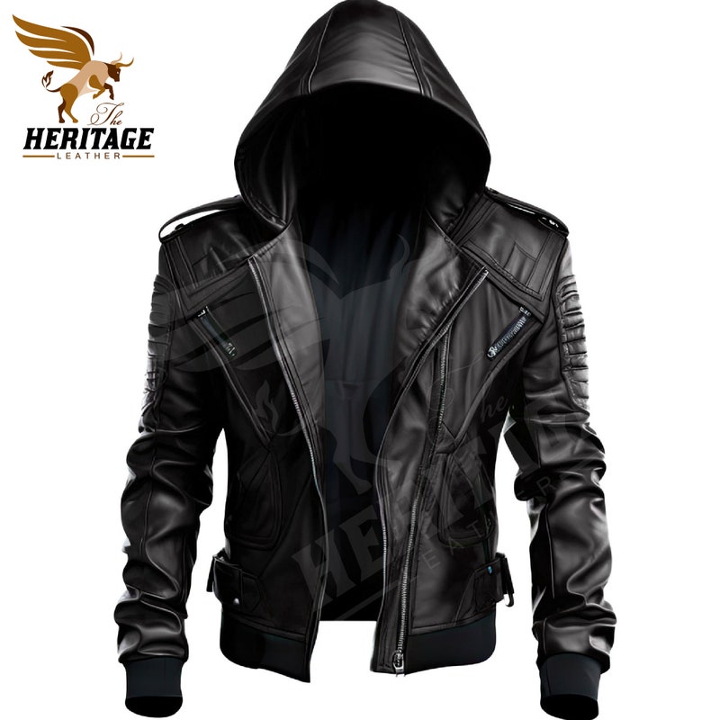 Men Army Leather Coat - Etsy UK