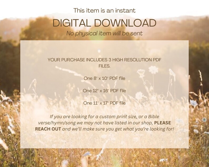 Fear Not for I Have Redeemed You Print Isaiah 43:1-3 Printable ...